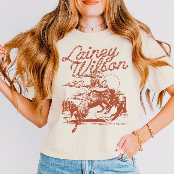 Tops | Nwot Lainey Wilson Rodeo Girl Tshirt | Poshmark